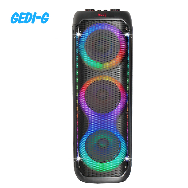 GEDI-G 8 inch Blue Tooth Speaker with Wireless Microphone GD-3802