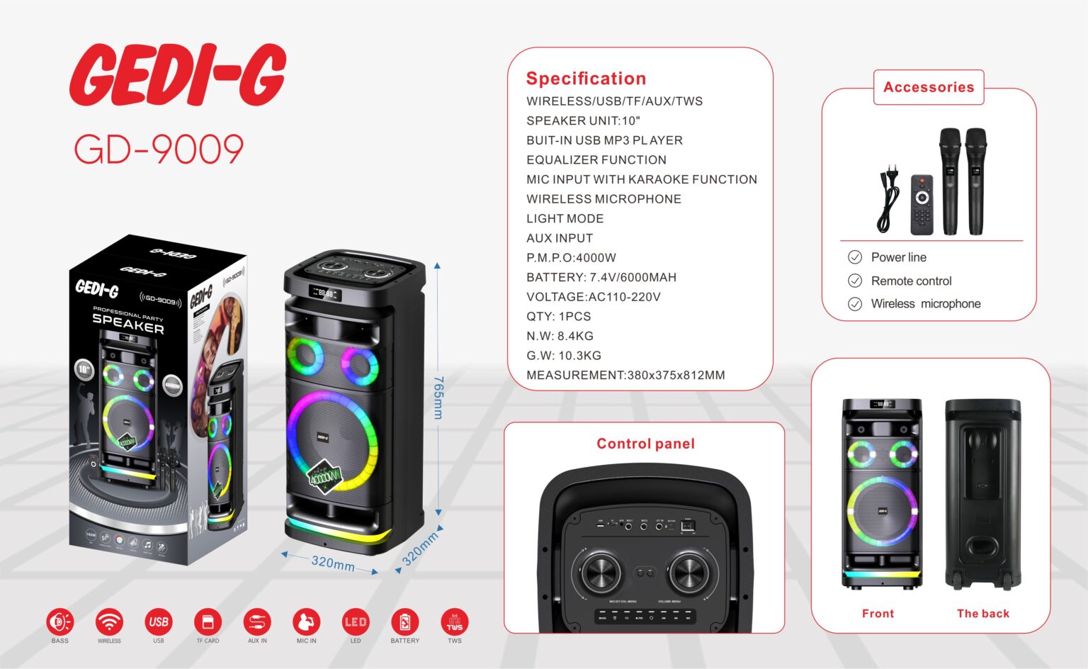 GD-9009 - GEDI-G